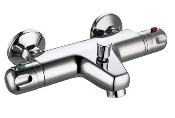 Sensea Hilir Thermostatic Bath Mixer Chrome W27.8cmxD15.6cmxH7.1cm ...