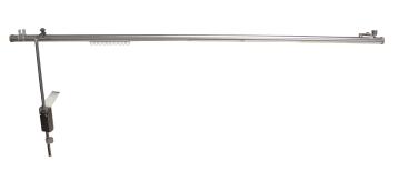 IB+UNI ROD FOR DOOR N/DRILL 120CM CHROME | LEROY MERLIN South Africa