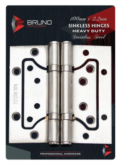 Sinkless hinges stainless steel 100x2.2mm bruno | Leroy Merlin South Africa