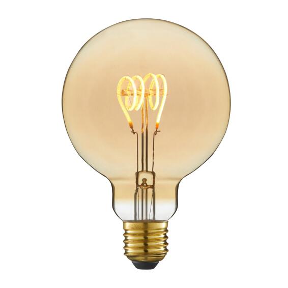 Lexman E27 LED Decorative Light Bulb Warm White 4.9W | LEROY MERLIN ...