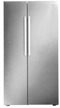 Defy Double Door Fridge Freezer Metallic 91X70X178Cm | LEROY MERLIN ...