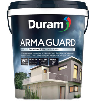 Duram Armaguard Textured Exterior Paint Tidal Sand 20L | LEROY MERLIN ...