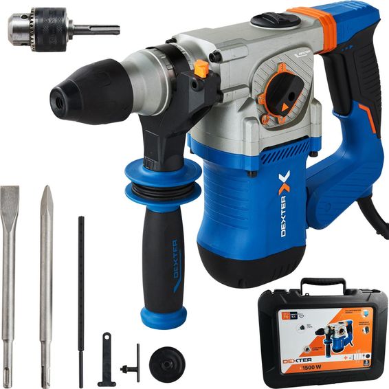 DEXTER 1500W ROTARY HAMMER | LEROY MERLIN South Africa