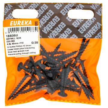 EUREKA DRYWLL SCR CEILING 4.8X40MM Q35 | LEROY MERLIN South Africa