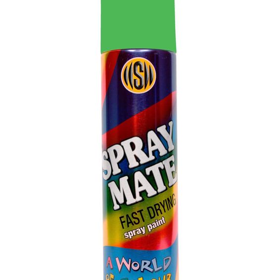 Rust-oleum Spraymate Fast Drying Crispy Green 250ML | LEROY MERLIN ...