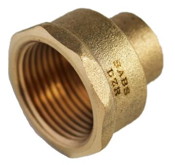 Reducing straight coupler copper capillary c x fi 15 x3/4" | LEROY ...