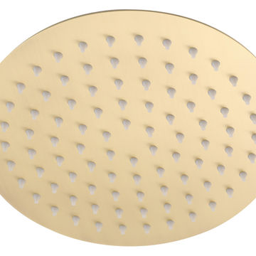 Bijiou Round Shower Head Gold W21cmxD21cm | LEROY MERLIN South Africa