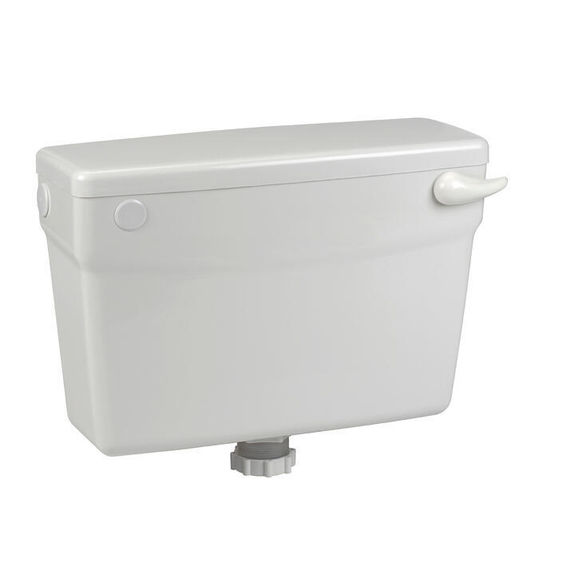 Elf low level cistern plastic handle with flush pipe. | LEROY MERLIN ...