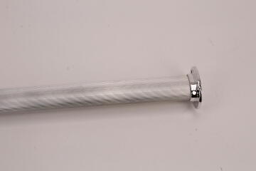 Wardrobe Hanging Rail Oval With Gold Ends D1.9cmxl125cm | LEROY MERLIN ...