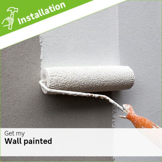 Wall painting fee per m2