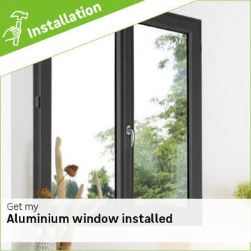 Aluminium Window Top Hung 1 Vent PT159 IBUILD bronze W1500mm x H900mm ...