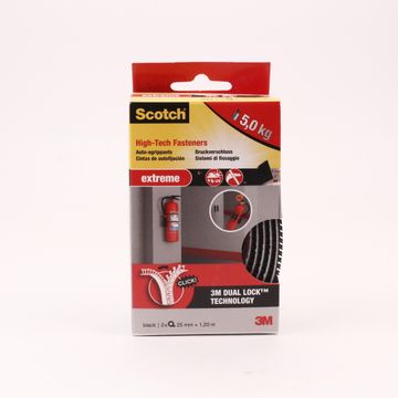 Dual lock high tech fasteners extreme black 25mmx1.2m 2 rolls scotch ...