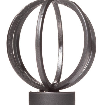 28MM BASKET FINIAL GUN METAL (2PCS) | LEROY MERLIN South Africa