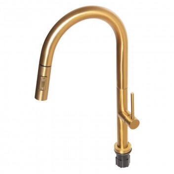 Blutide Kitchen Sink Mixer Tap Neo Pullout Brass H43.5Cm Spout Reach 23Cm