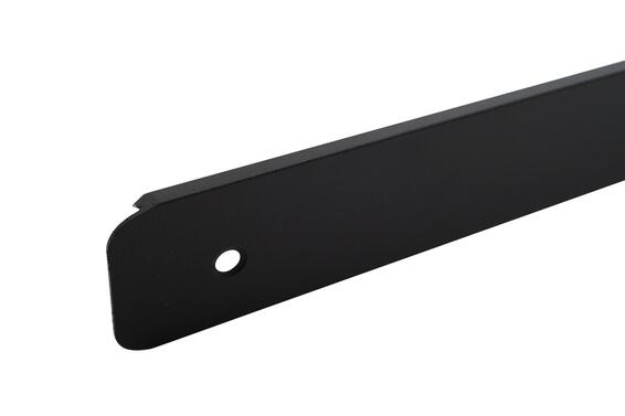 Kitchen Countertop End Trim 60Xl3.5 Polished Black | Leroy Merlin South ...