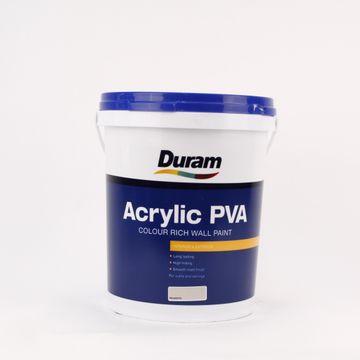 Duram Colour Rich 20L Wall Paint Matt Acrylic Macadamia | LEROY MERLIN ...