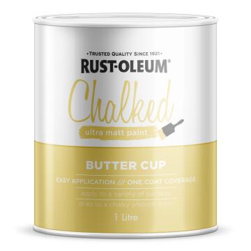 Rustoleum Chalk Paint Buttercup 1L | LEROY MERLIN South Africa
