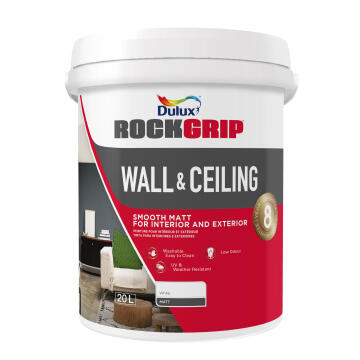 Interior paint colors Rock Grip DULUX Wall and Ceiling Thunderstorms ...