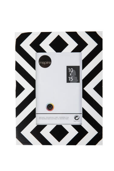 Inspire frame mdf 16-0409 zebra 10x15cm | Leroy Merlin South Africa