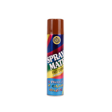 Rust-oleum Spraymate Fast Drying Golden Brown 250ML | LEROY MERLIN ...