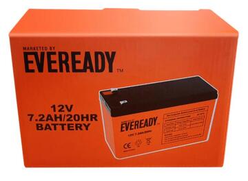 BATTERY 12V 7.2AH EVEREADY | LEROY MERLIN South Africa
