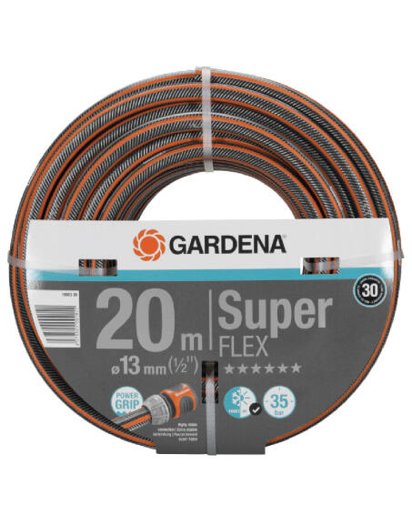 Gardena hose pipe premium superflex 13mm x 20 meter | Leroy Merlin ...