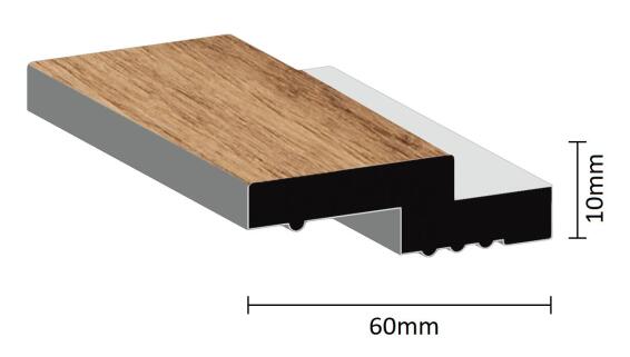 Extension Trim for Wall Slatted Panel Eco Friendly SUPREME MOULDINGS ...