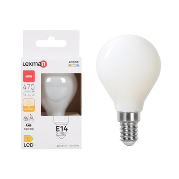 Lexman g45 e14 led general light bulb cool white 4.2w | LEROY MERLIN ...