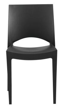 Addis Stella Patio Chair Black W51cmxD42cmxH82cm | LEROY MERLIN South ...