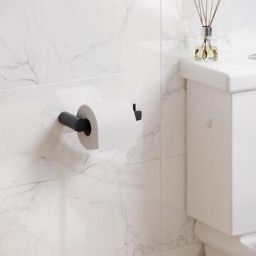 Sensea neo paper holder black matt | LEROY MERLIN South Africa