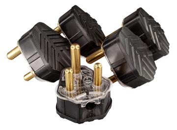 Rubber plug top 16amp 5 pack | LEROY MERLIN South Africa