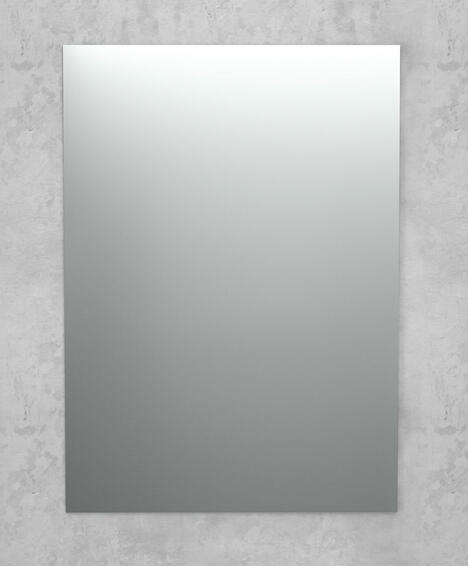 Frameless Rectangular Mirror W50cmxD0.4cmxH70cm
