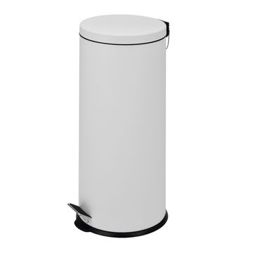 Kitchen Dustbin White Round 30 Liters | Leroy Merlin South Africa