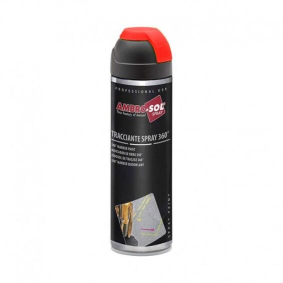 Ambro Sol Spray Paint 360°Marker 500ml Red | LEROY MERLIN South Africa