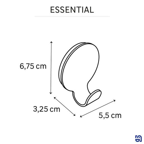 Sensea essential single hook chrome | LEROY MERLIN South Africa
