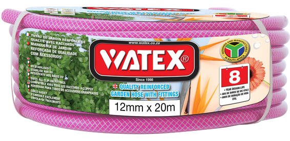 GARDEN HOSE PINK 8YR 12MM X 20M | Leroy Merlin South Africa