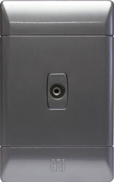 TV socket CBI ELECTRIC silver 2x4 | LEROY MERLIN South Africa