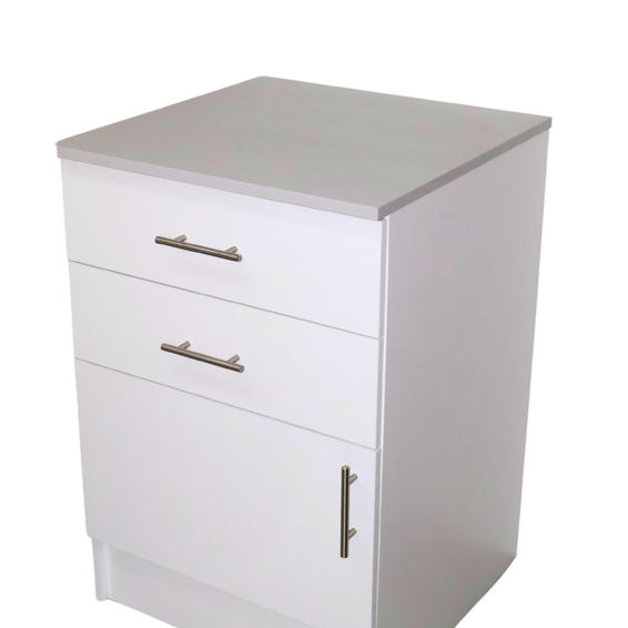 Modukitchen 2drawer 1door base unit 600mm white | LEROY MERLIN South Africa