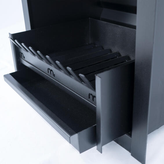 Fireplace Built In MEGAMASTER 550 Steel Black W60cmxD45xmxH85cm | LEROY ...