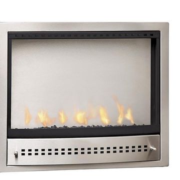 Gas Fireplace Built-in chad-O-chef Hanging Stainless Steel 3.6kw ...