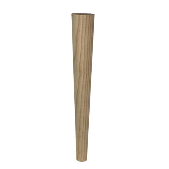 Wooden coffee table leg tapered cone H450x35x65mm woodturner | LEROY ...