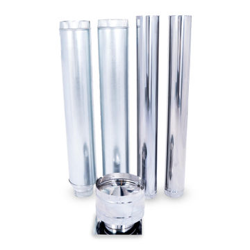 Megamaster Fireplace Flue Kit Stainless Steel 150mm | LEROY MERLIN ...