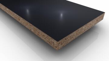Super Black Peen Melamine Chipboard T16mm x W1830mm x L2750mm | LEROY ...