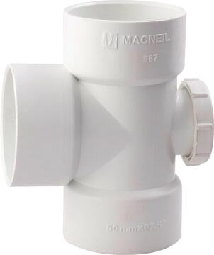 PVC access junction 50mm x 90 degree SABS | LEROY MERLIN South Africa