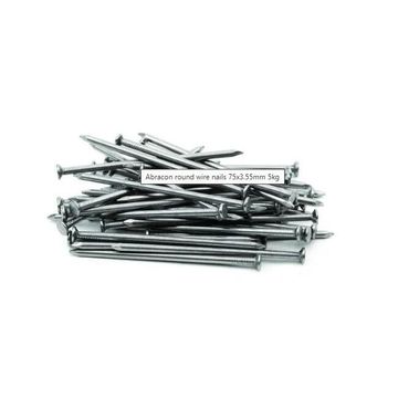 ABRACON ROUND WIRE NAILS 50X2.50MM 5KG