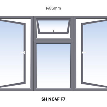 Window Steel SH NC4F F7 1486 x 924 mm | LEROY MERLIN South Africa
