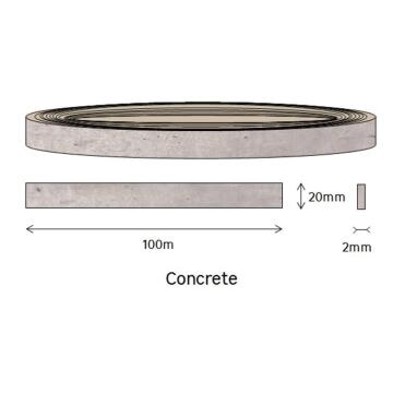 Edging PVC Roll Concrete-2mm thick-w20mmxl100m | LEROY MERLIN South Africa