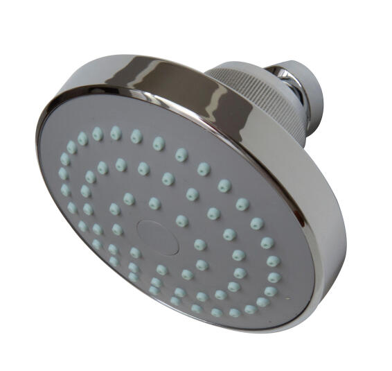Tide single function round shower head with swivel knuckle d10cm ...