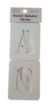 K&K Stencil Alphabet 50mm Set | LEROY MERLIN South Africa