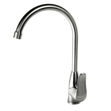 Umano Kitchen Sink Mixer Tap Bellissimo Single Lever Stainless Steel ...